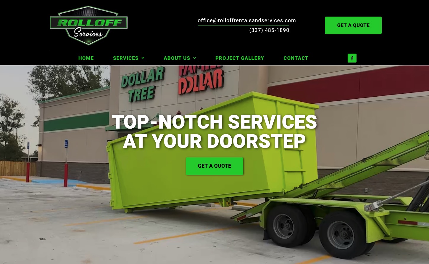 Project Gallery - Rolloff Services